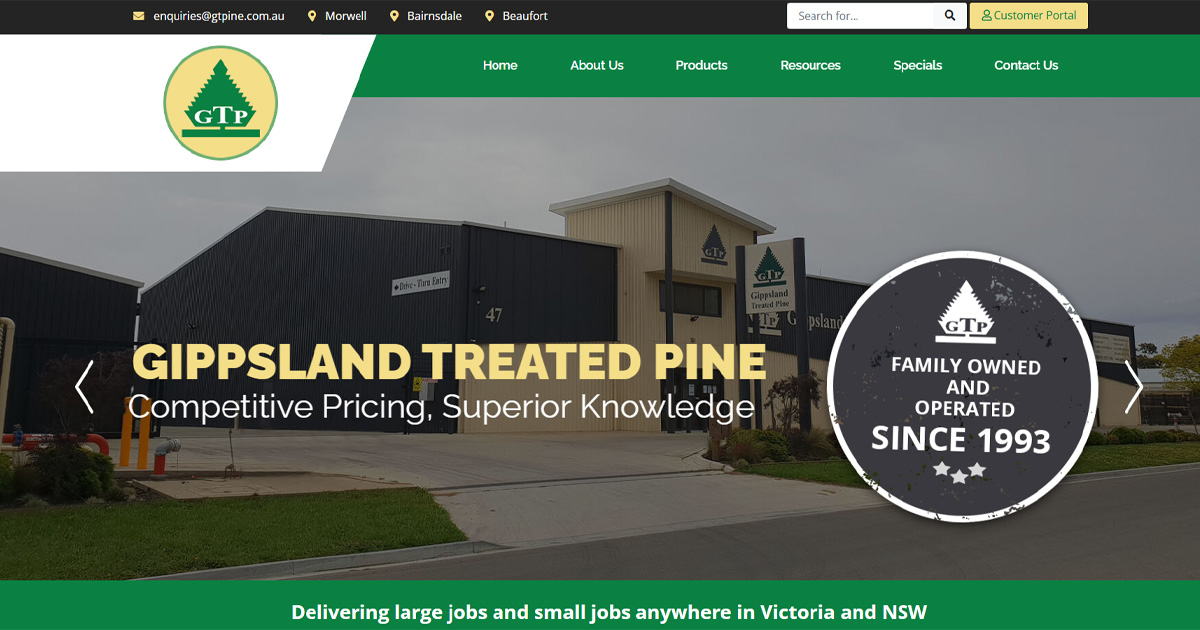 Rough Sawn & Dressed Treated Pine | Gippsland Treated Pine